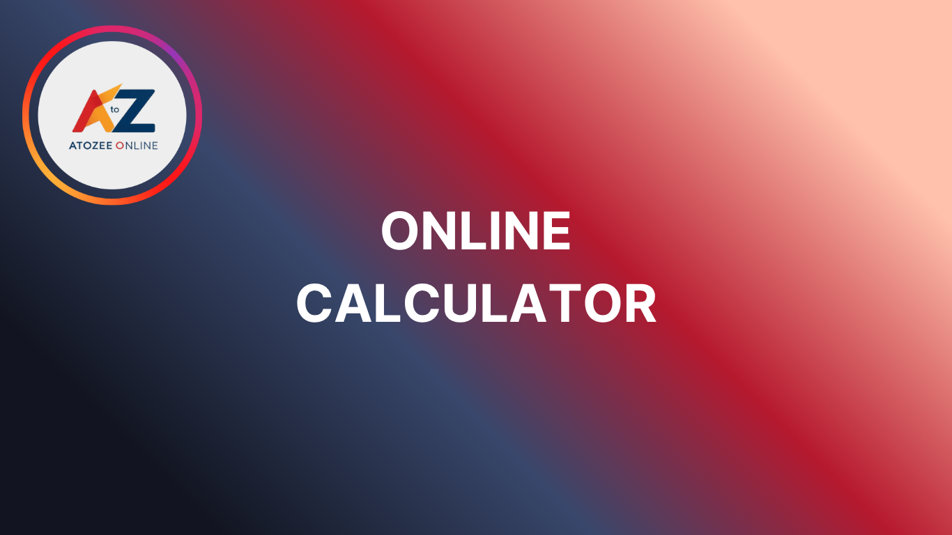Online Calculator
