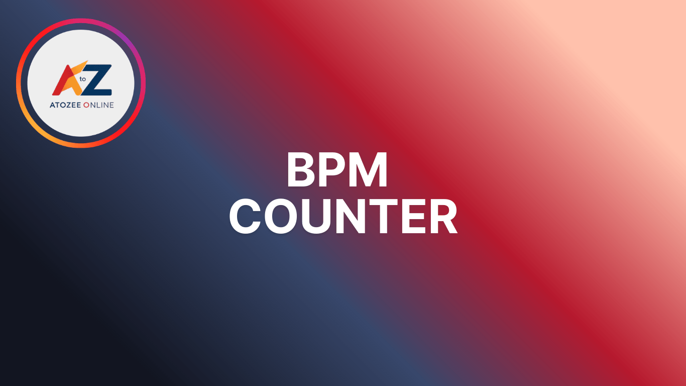 Free BPM Counter/Calculator-Tap For Perfect Beats