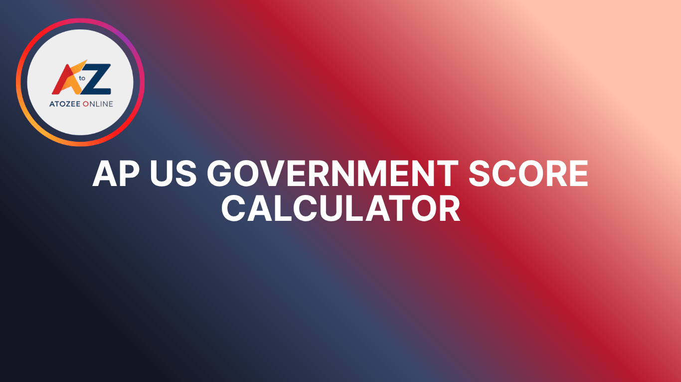 Free AP US Government Score Calculator 2025-2026